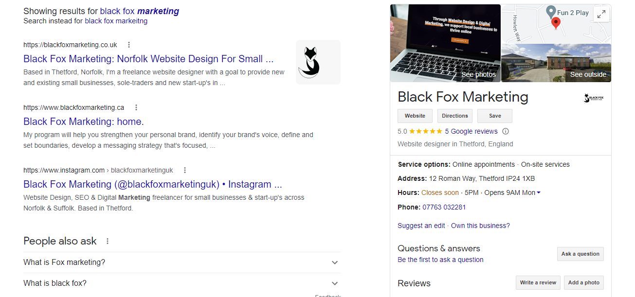 How To Improve My Google Search Ranking? | Black Fox Marketing